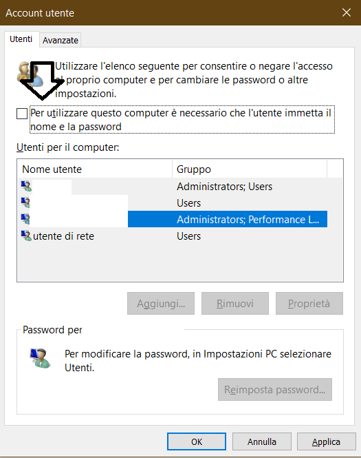 HOW TO: Come rimuovere la password all'avvio di Windows 10