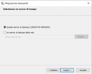 Printer Migration Tool: migrare porte, driver e code di stampa in Windows