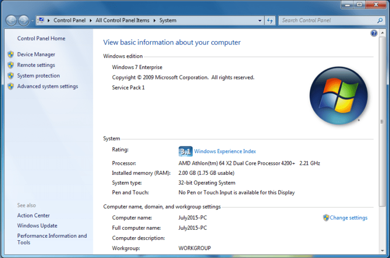 Service Pack 2 disponibile per Windows 7