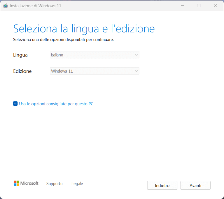 Guida passo-passo: Come installare Windows 11 con l'USB