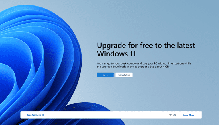 Arrivano gli inviti ad aggiornare a Windows 11