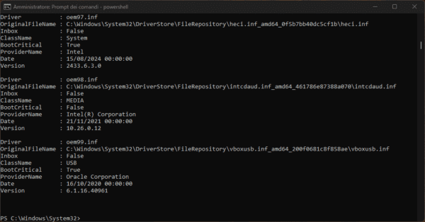 Backup e Ripristino dei Drivers in Windows 11