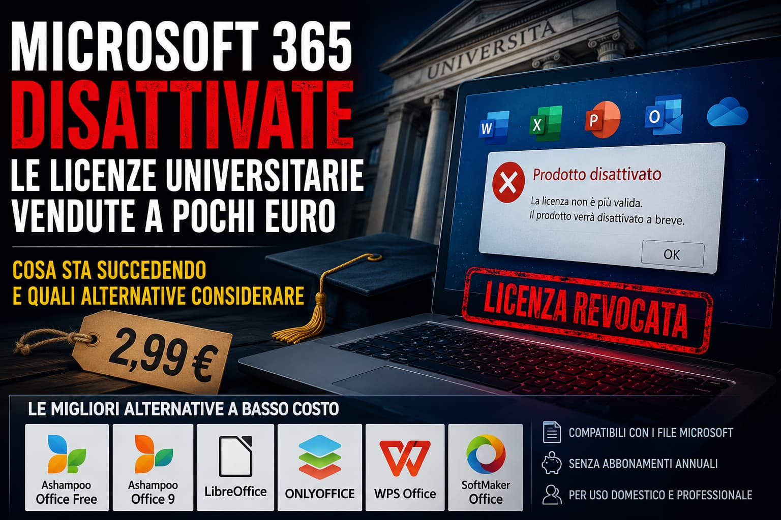 Microsoft chiude il rubinetto delle licenze universitarie vendute a ...